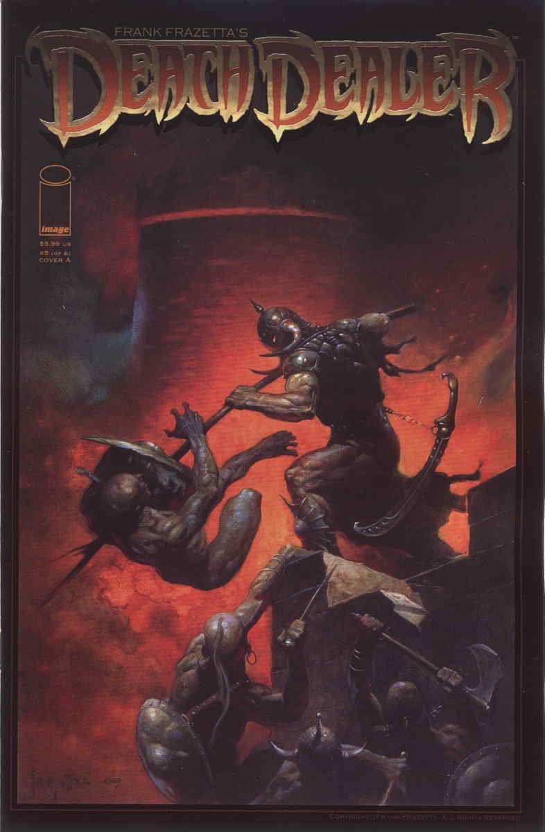 Death Dealer (Frank Frazetta's ) #5A FN ; Image | Penultimate Issue ...