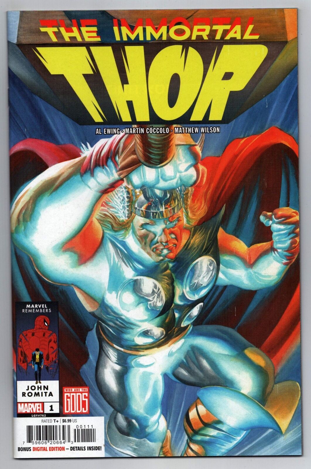Immortal Thor #1 Alex Ross Main Cvr (Marvel, 2023) NM | Comic Books ...