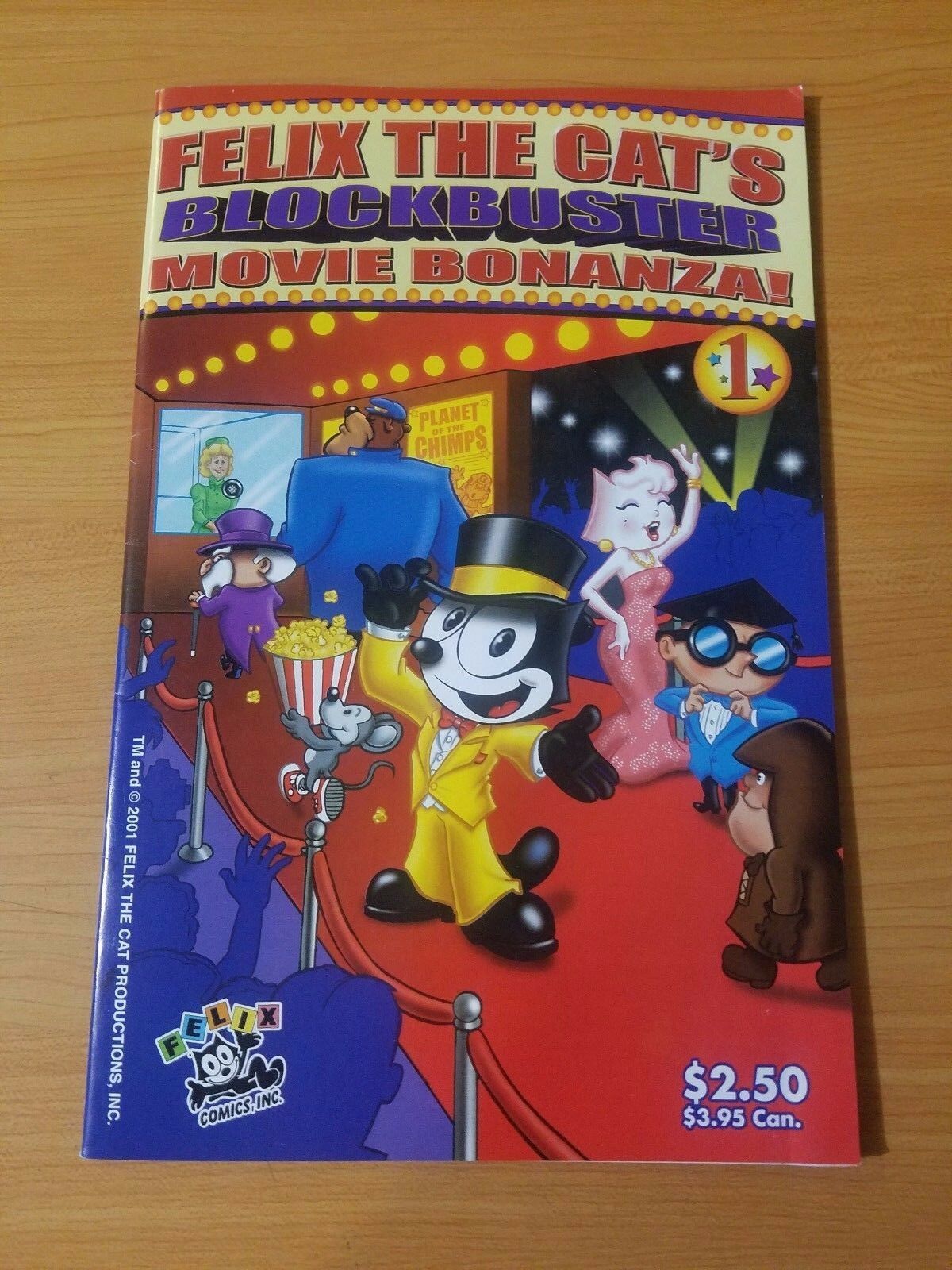 Felix the Cat's Blockbuster Movie Bonanza! #1 ~ VERY FINE - NEAR MINT ...