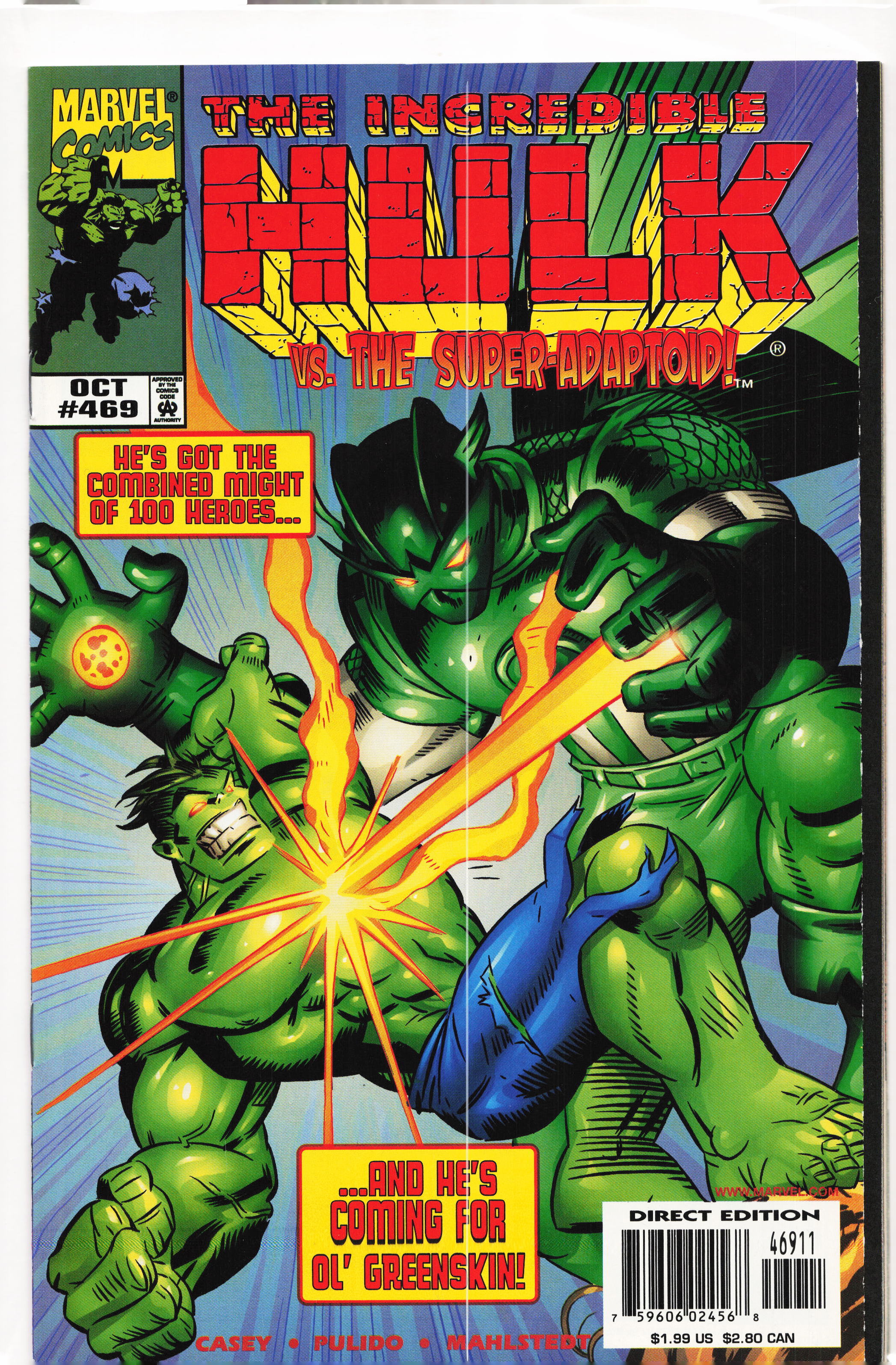 The Incredible Hulk #469 (1998) Hulk | Comic Books - Modern Age, Marvel ...