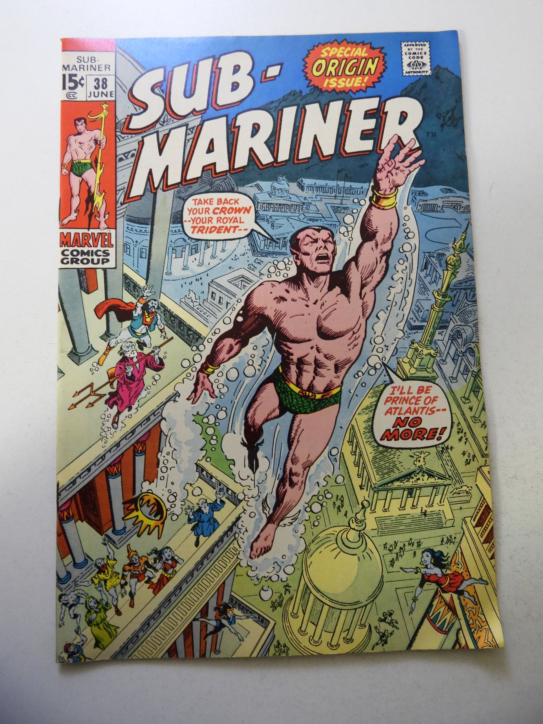 Sub-Mariner #38 (1971) FN Condition | Comic Books - Bronze Age, Marvel, Superhero / HipComic