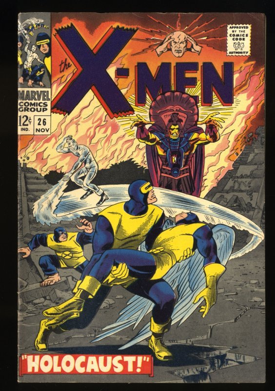 X-Men #26 FN/VF 7.0 El Tigre Appearance! Roy Thomas Werner Roth ...