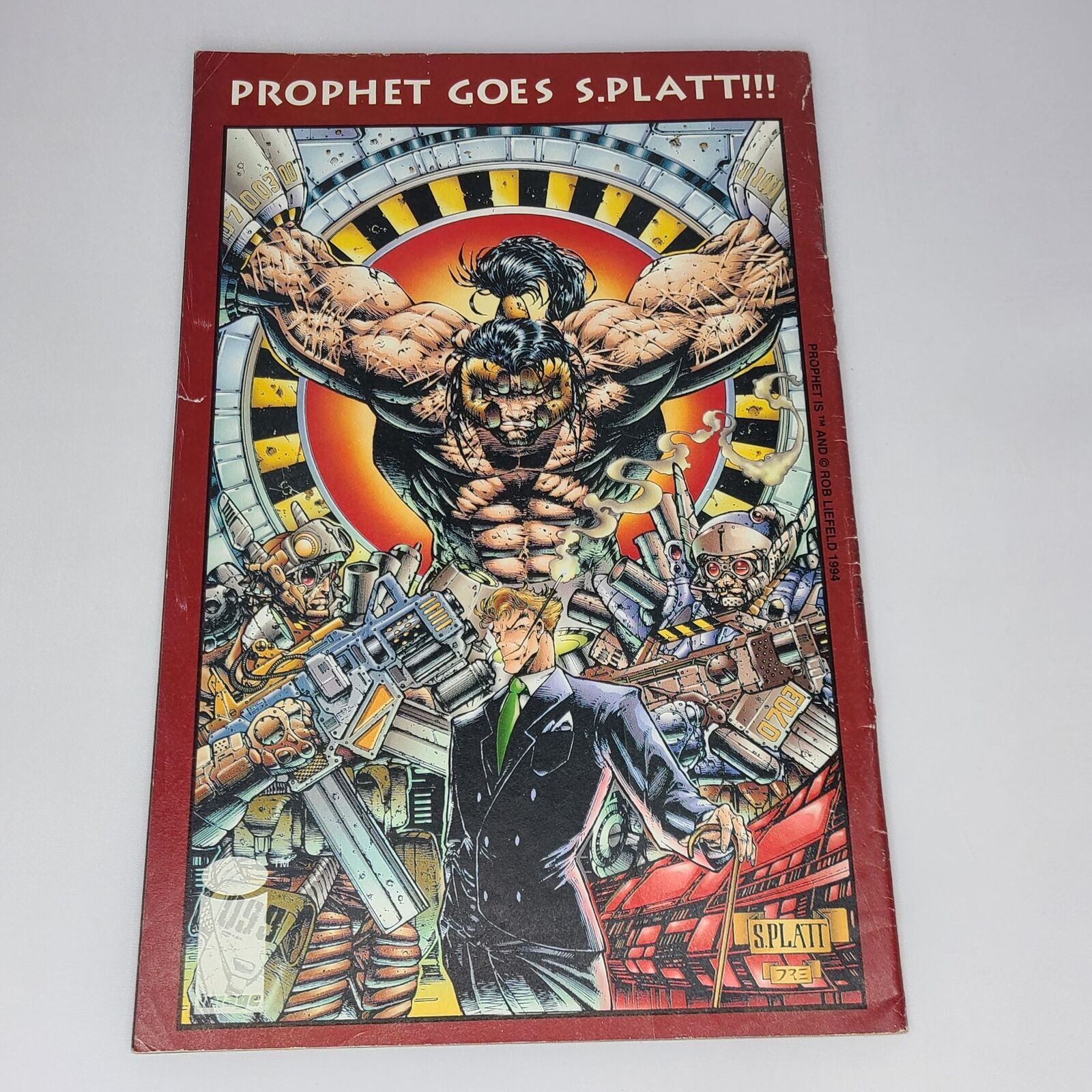 Pitt #4 Image 1994 3.5 VG- Newsstand Dale Keown Full Bleed | Comic ...