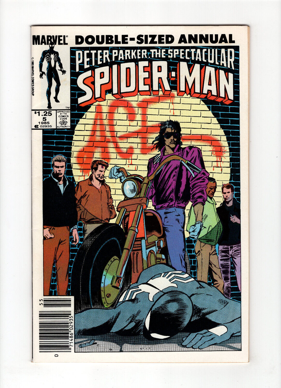 Peter Parker. The Spectacular Spider-Man Annual #5 (1985, Marvel ...