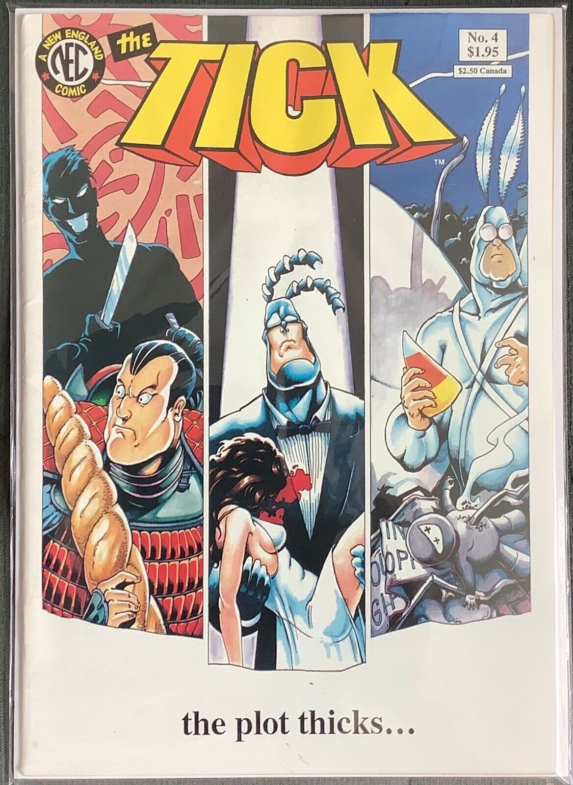 The Tick #4 (1989, New England Comics) VF | Comic Books - Copper Age ...