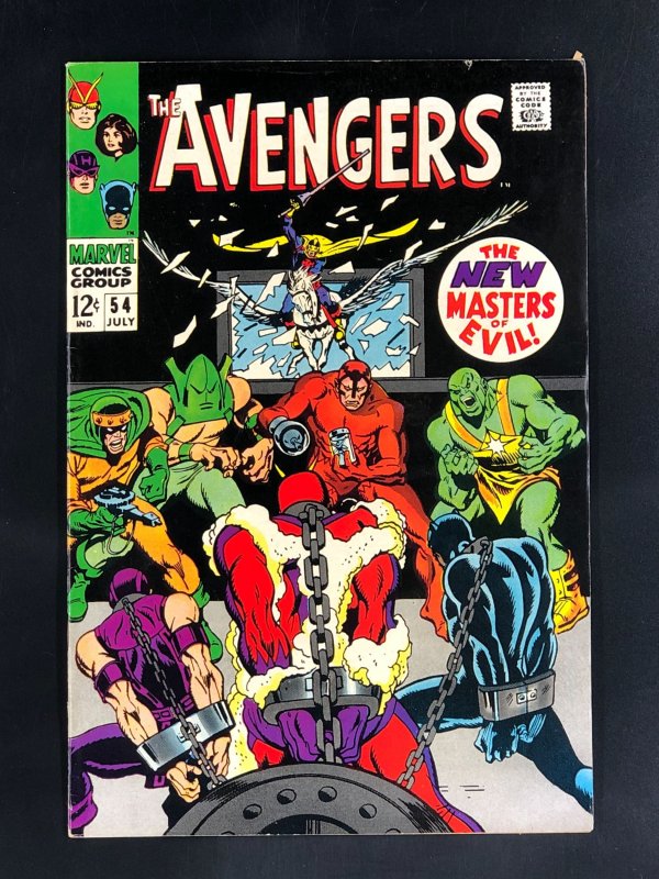 The Avengers #54 (1968) FN/VF 1st Cameo Appearance of Ultron as the ...