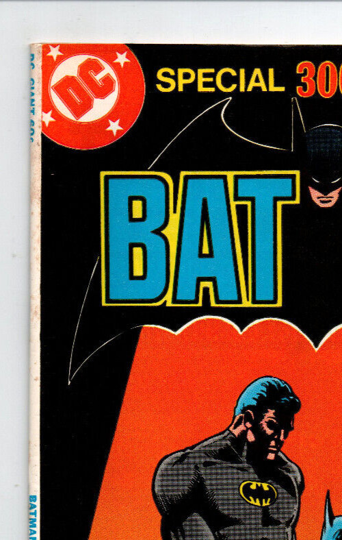 Batman #300 newsstand - Last Batman story - Walt Simonson - 1978 - VF ...