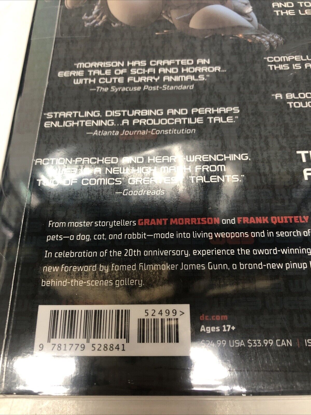 WE3 The 20th Anniversary Deluxe Edition (2024) HC DC Comics • Grant ...