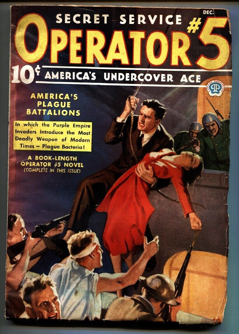 Operator #5--December 1936--Pulp Magazine--Popular--VG | Comic Books ...