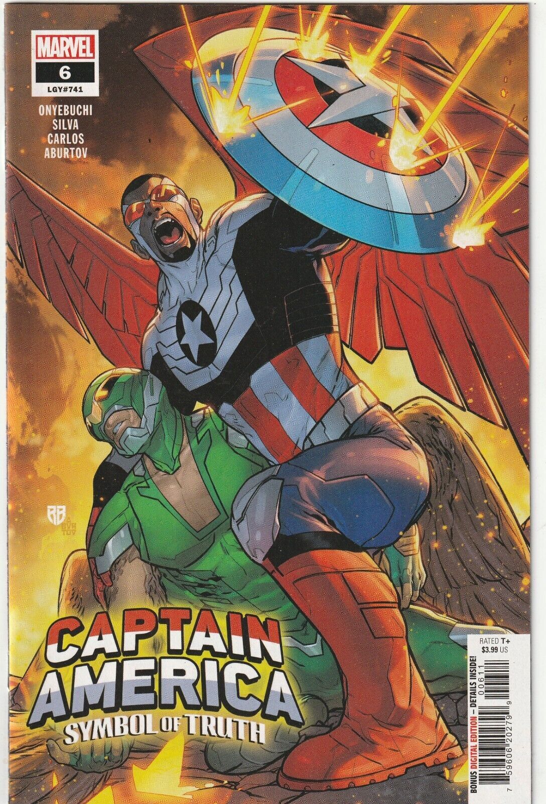 Captain America Symbol Of Truth # 6 Cover A NM Marvel 2022 [R7] | Comic ...