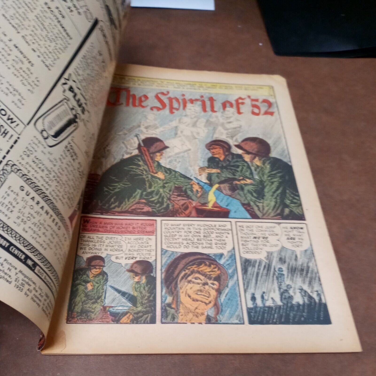 Warfront #27 Harvey Comics Golden Age 1955 Pre Code War battle action ...
