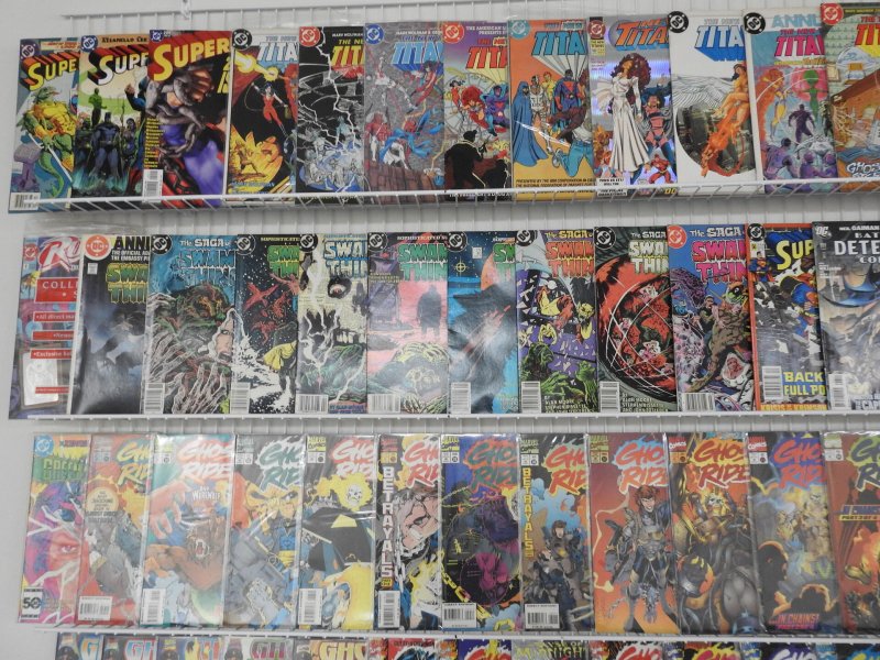 Huge Lot of 180+ Comics W/ Ghost Rider, Batman, Swamp Thing Avg VF ...