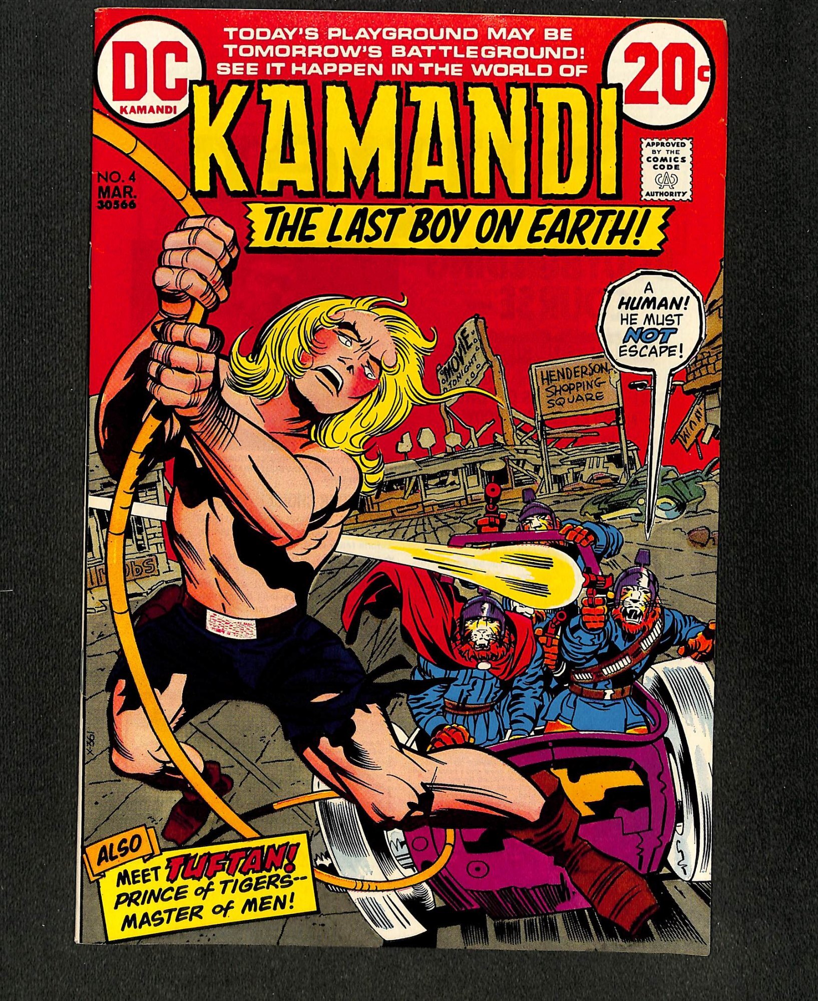 Kamandi, The Last Boy on Earth #4 | Full Runs & Sets, DC Comics ...