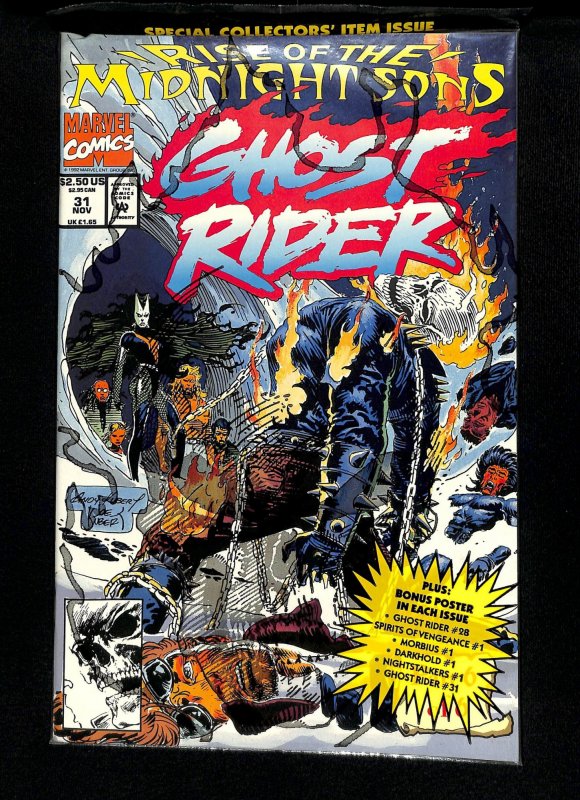 Ghost Rider (1990) #31 1st Full Midnight Sons! | Comic Books - Copper ...