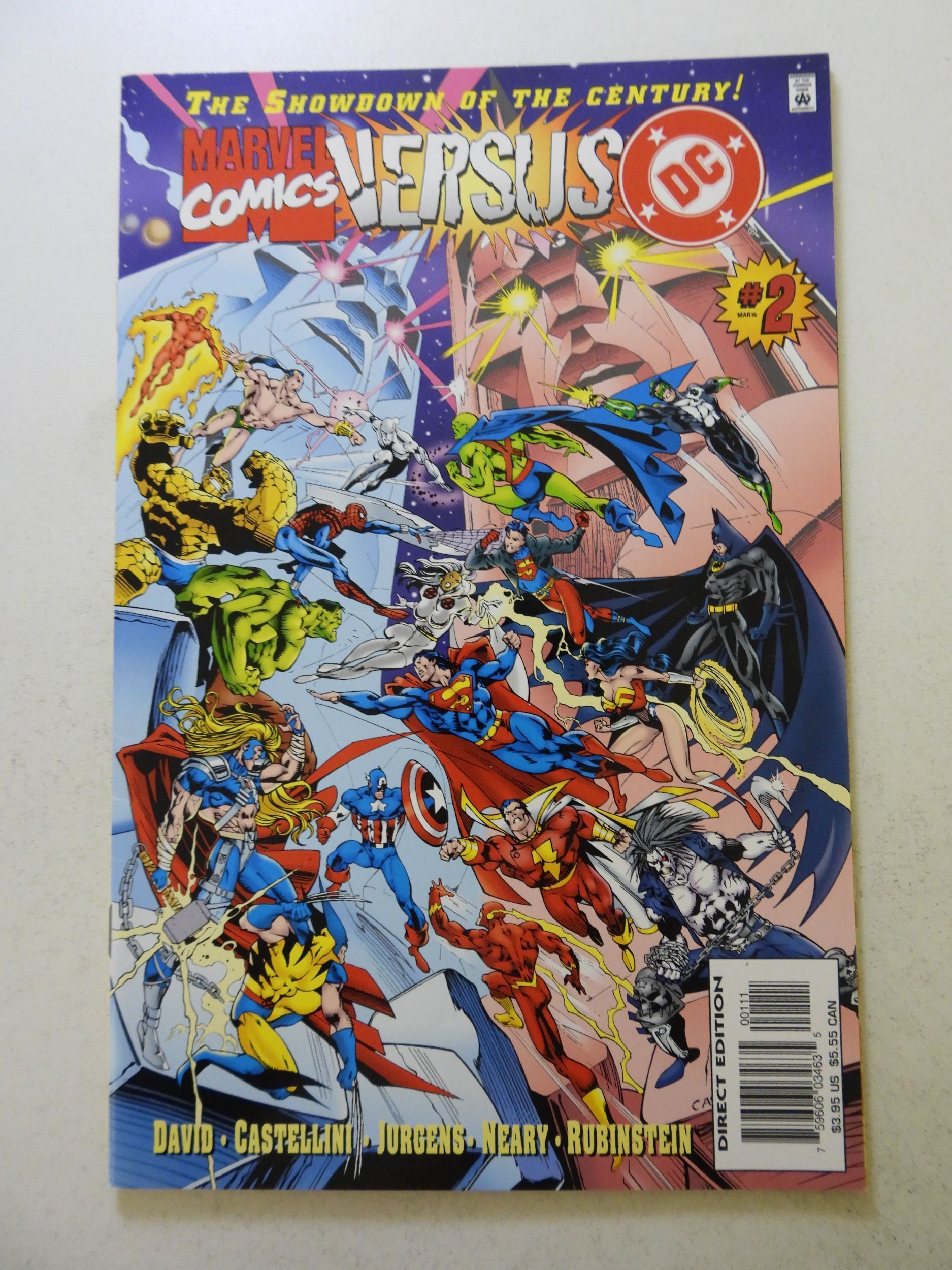 DC Versus Marvel/Marvel Versus DC #2 (1996) VF/NM condition | Comic ...