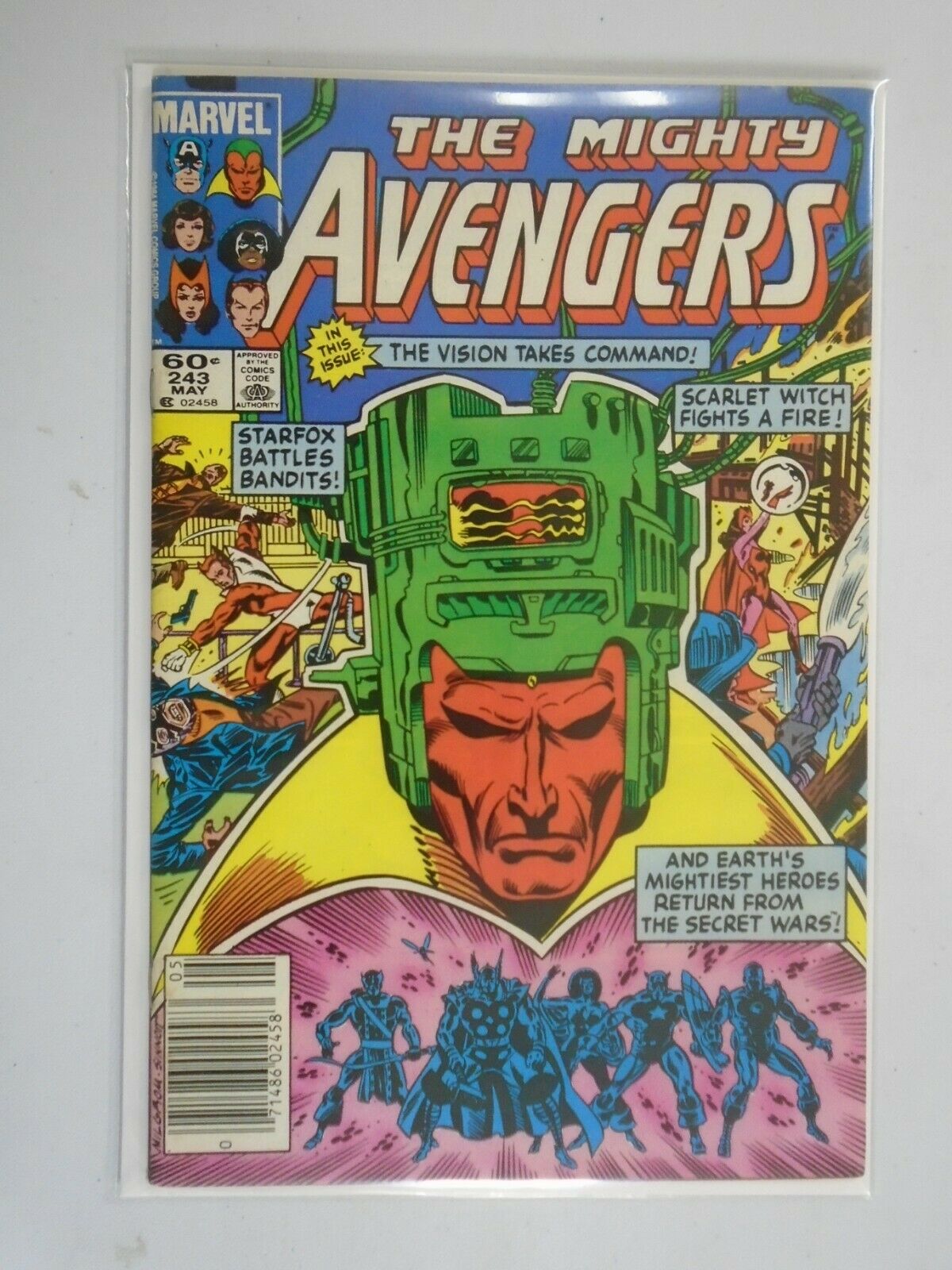 Avengers #243 Newsstand edition 6.0 FN (1984 1st Series) | Comic Books ...