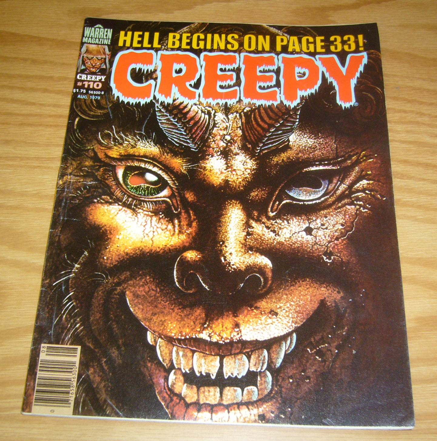Creepy #110 FN nicola cuti - archie goodwin - cary bates warren horror ...