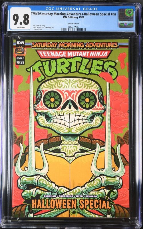 Teenage Mutant Ninja Turtles Halloween Special #1 CGC 9.8 Day of the ...