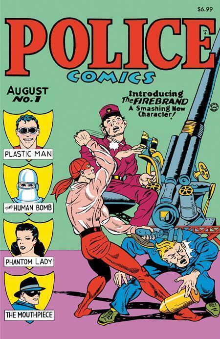 Police Comics #1 Facsimile Edition DC Comics Comic Book | Comic Books ...