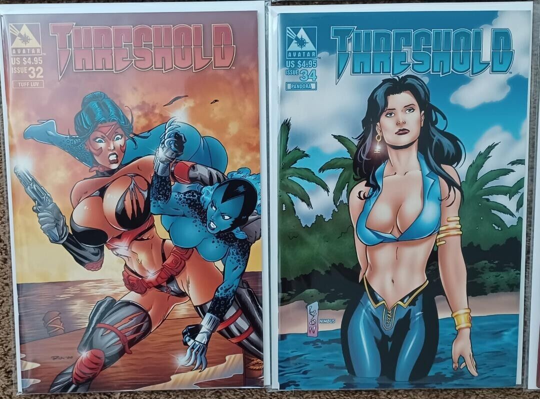 Threshold Lot of 12 Variant Cover Editions !! VF+ to NM | Comic Books - Modern Age, Avatar Press ...