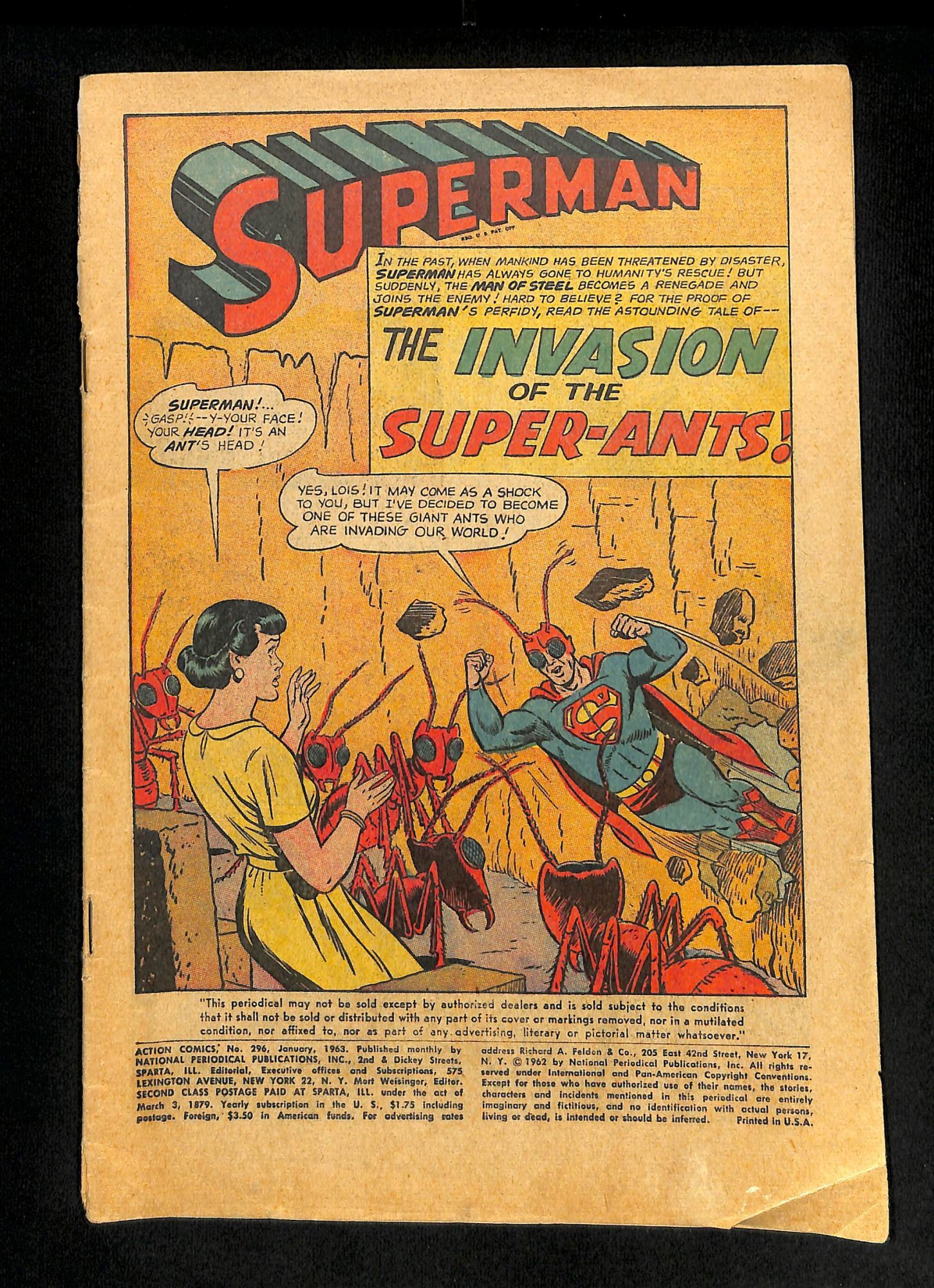 Action Comics #236 DC Comics | Comic Books - Silver Age, DC Comics ...