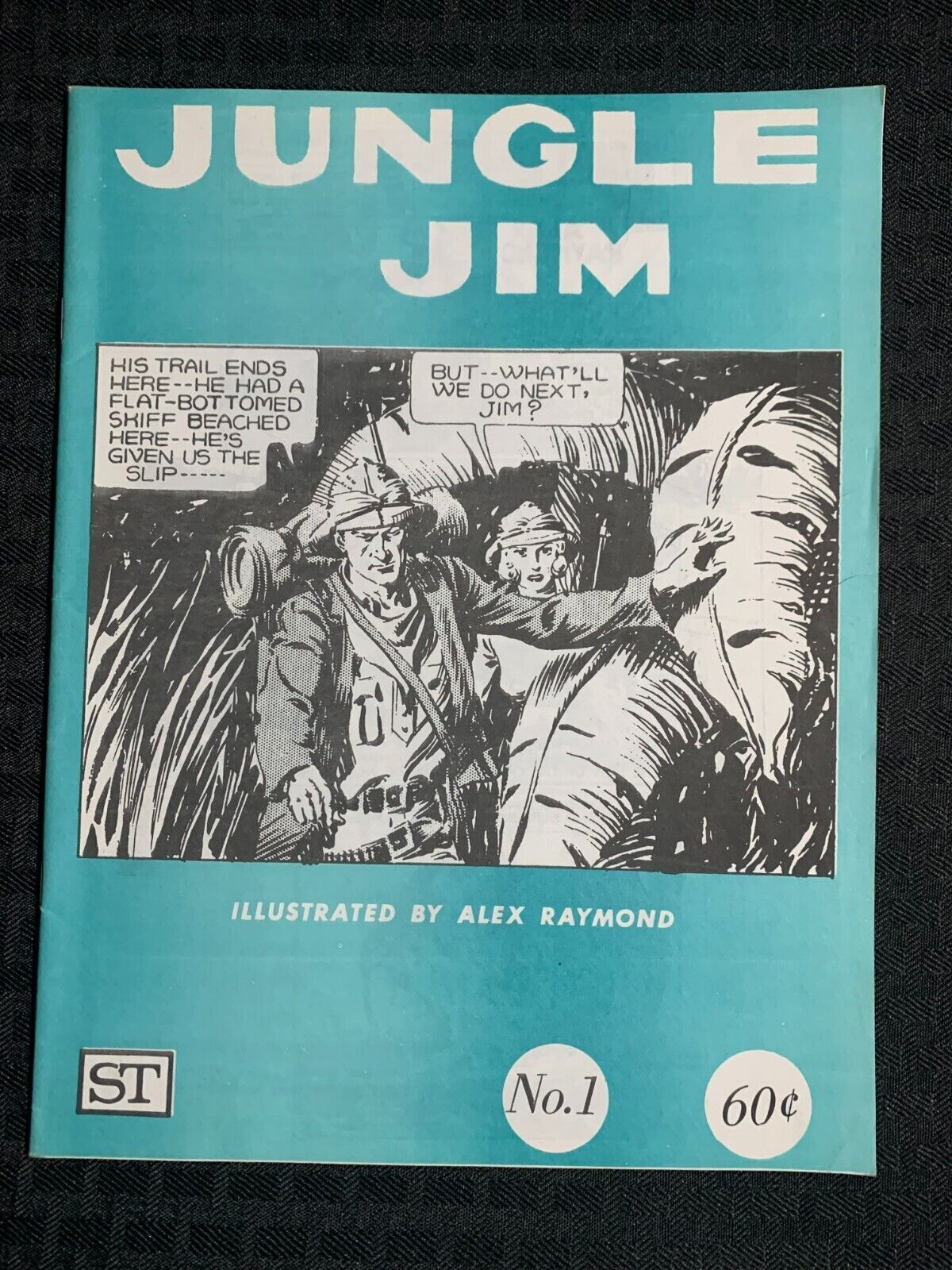 1972 JUNGLE JIM Illustrated by Alex Raymond #1 FN+ 6.5 ST 32pgs | Comic ...