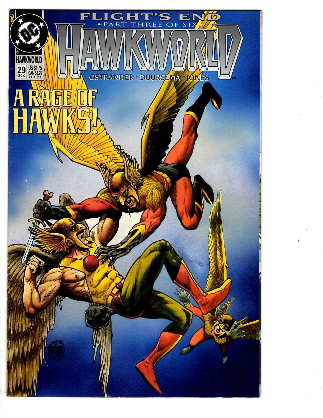 8 Hawkworld DC Comic Books # 1 14 15 16 18 21 22 29 Hawkman Wonder ...