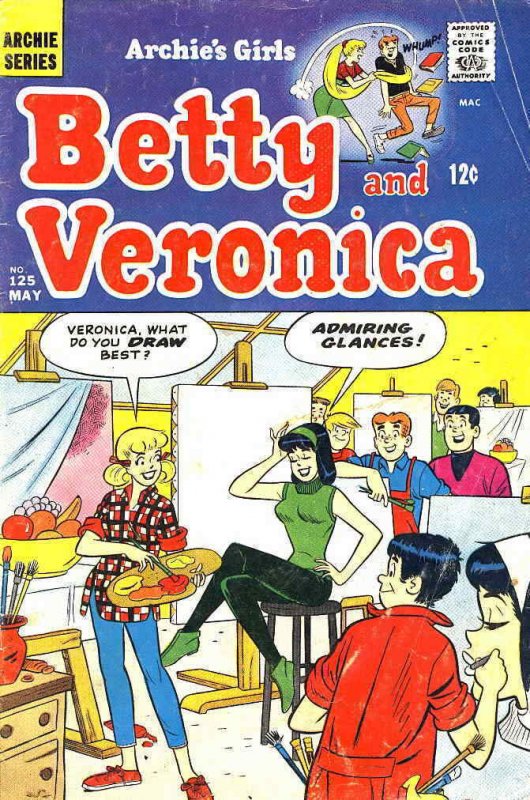 Archies Girls Betty And Veronica 125 Vg Archie Low Grade Comic