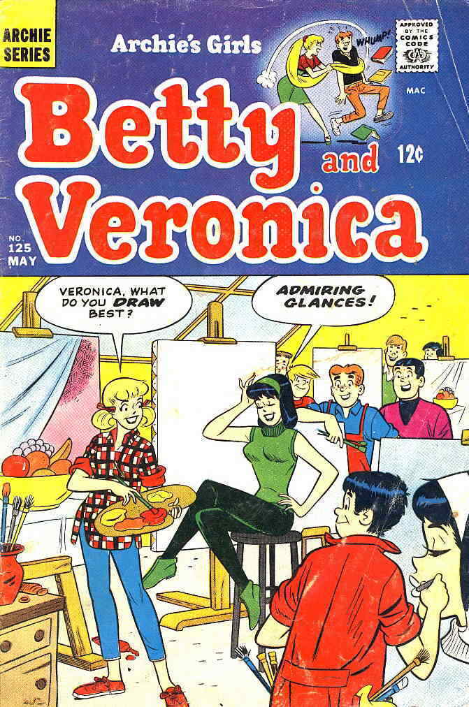 Archies Girls Betty And Veronica 125 Vg Archie Low Grade Comic