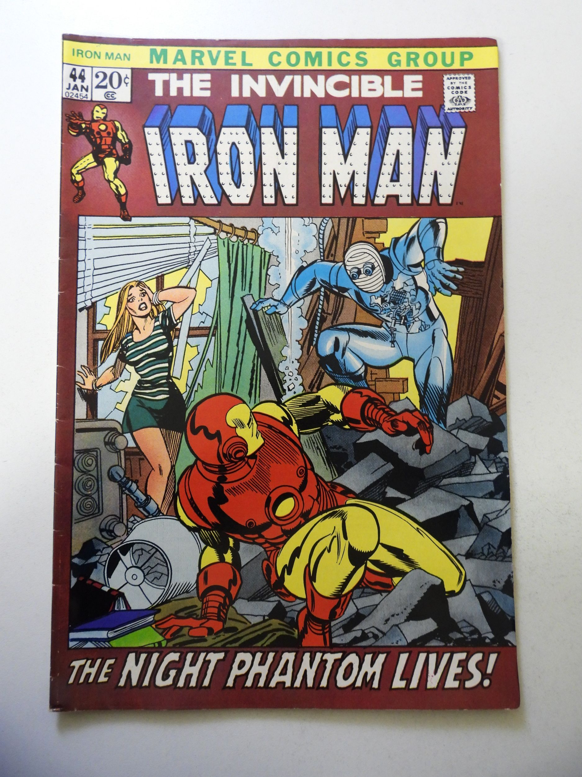 Iron Man #44 (1972) FN+ Condition | Comic Books - Bronze Age, Marvel ...