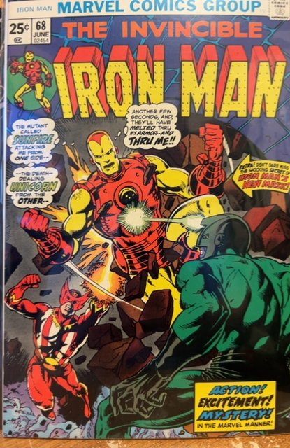 Iron Man #68 (1974) | Comic Books - Bronze Age, Marvel, Iron Man ...