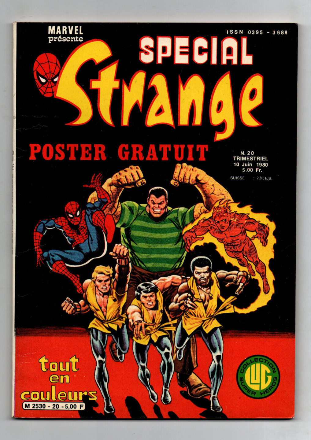 Special Strange 20 - w/Poster insert- French-Spider-man - X-Men -LUG ...