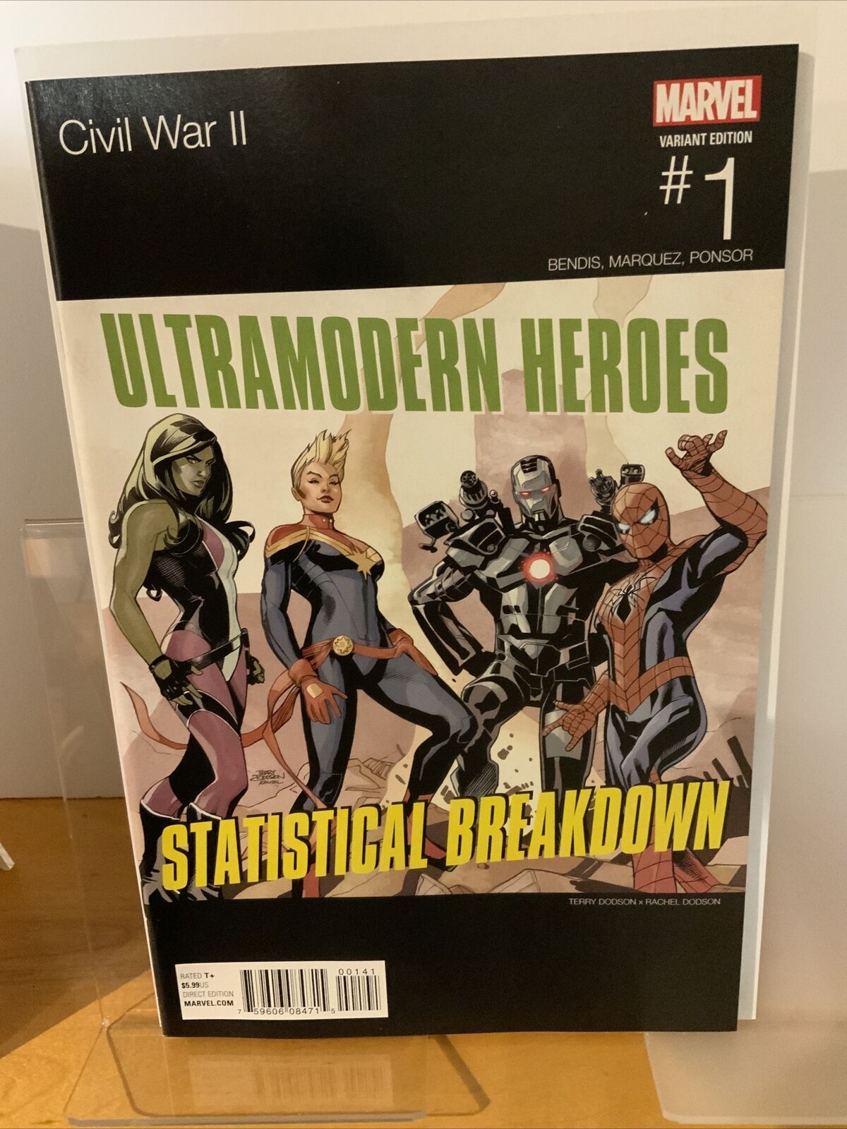 Howling Commandos, Hyperion, Civil War II, 1, NM, New Avengers 1, VF ...