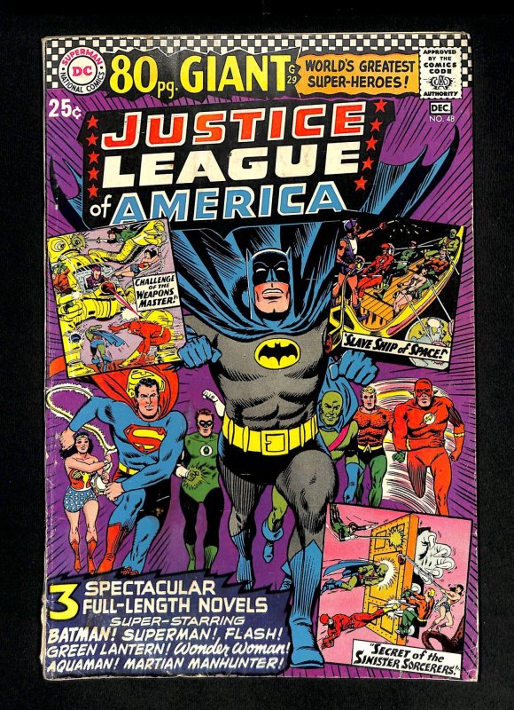Justice League Of America #48 80 Page Giant G-29! | Comic Books ...