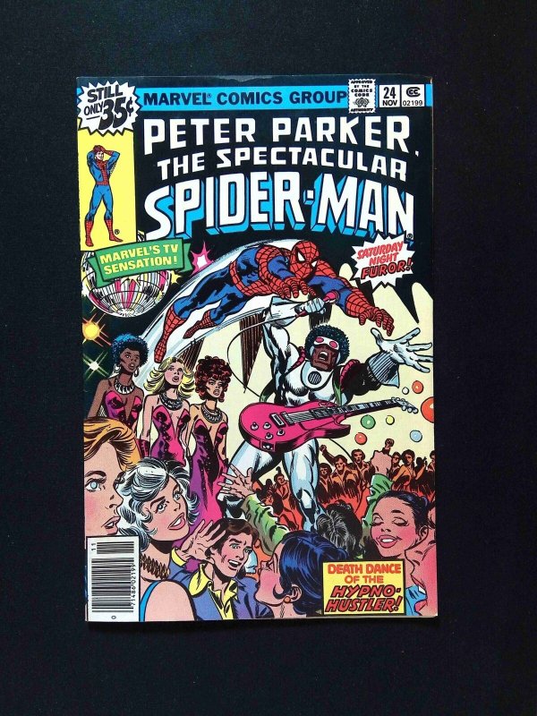 Spectacular Spider-Man #24 MARVEL Comics 1978 VF- NEWSSTAND | Comic ...