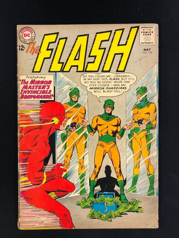 The Flash #136 (1963) VG 1st Appearance of Dexter Miles | Comic Books ...