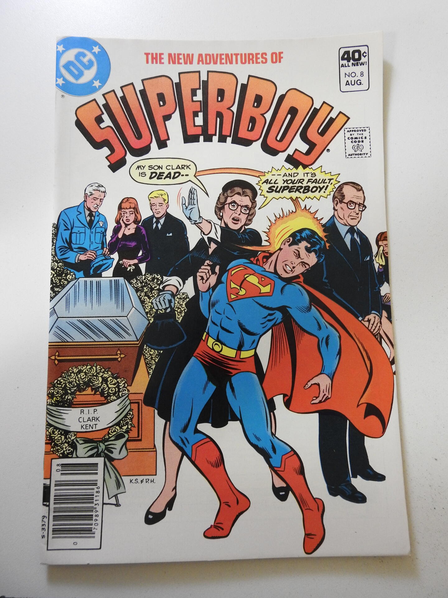The New Adventures of Superboy #8 (1980) | Comic Books - Bronze Age, DC Comics, Superboy ...