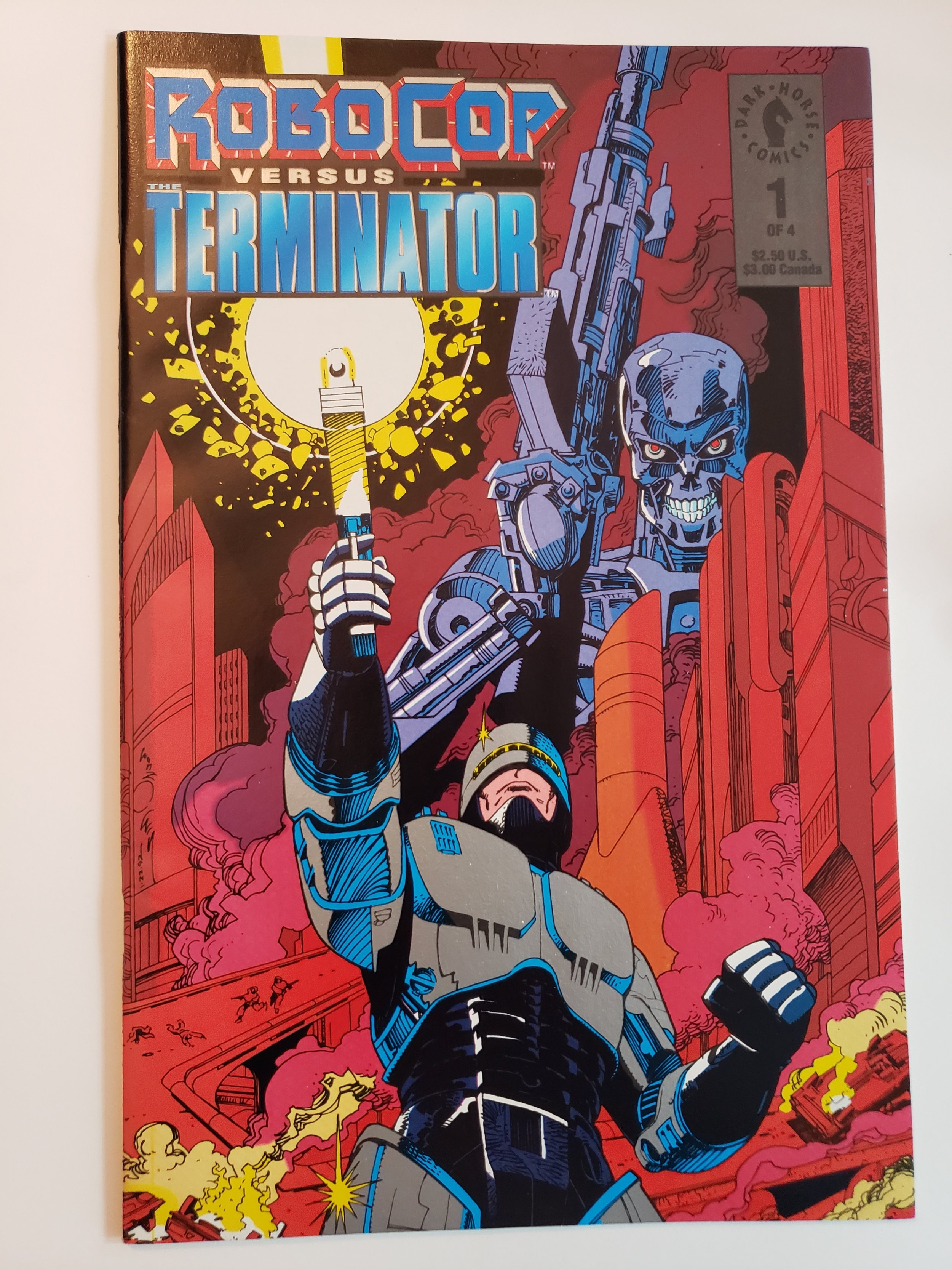 RoboCop versus The Terminator #1 NM 9.4 Unread (1992) | Comic Books ...