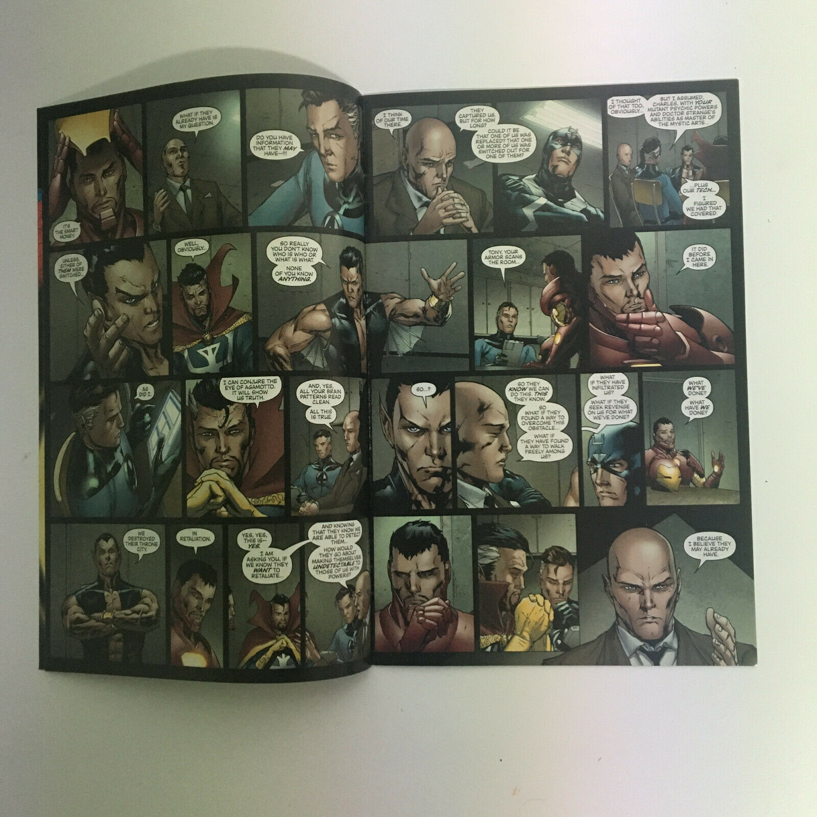 New Avengers #44 - Illuminati - Doctor Strange - Namor - Secret ...