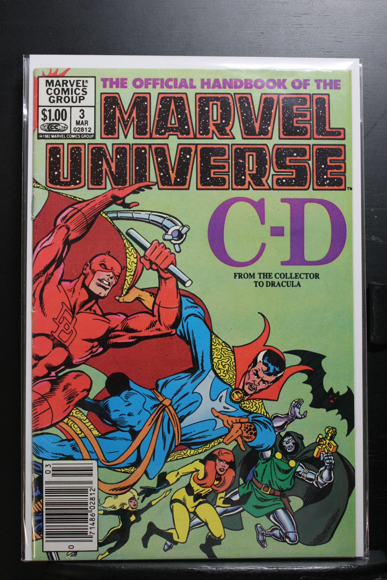 The Official Handbook of the Marvel Universe #3 Newsstand Edition (1983 ...