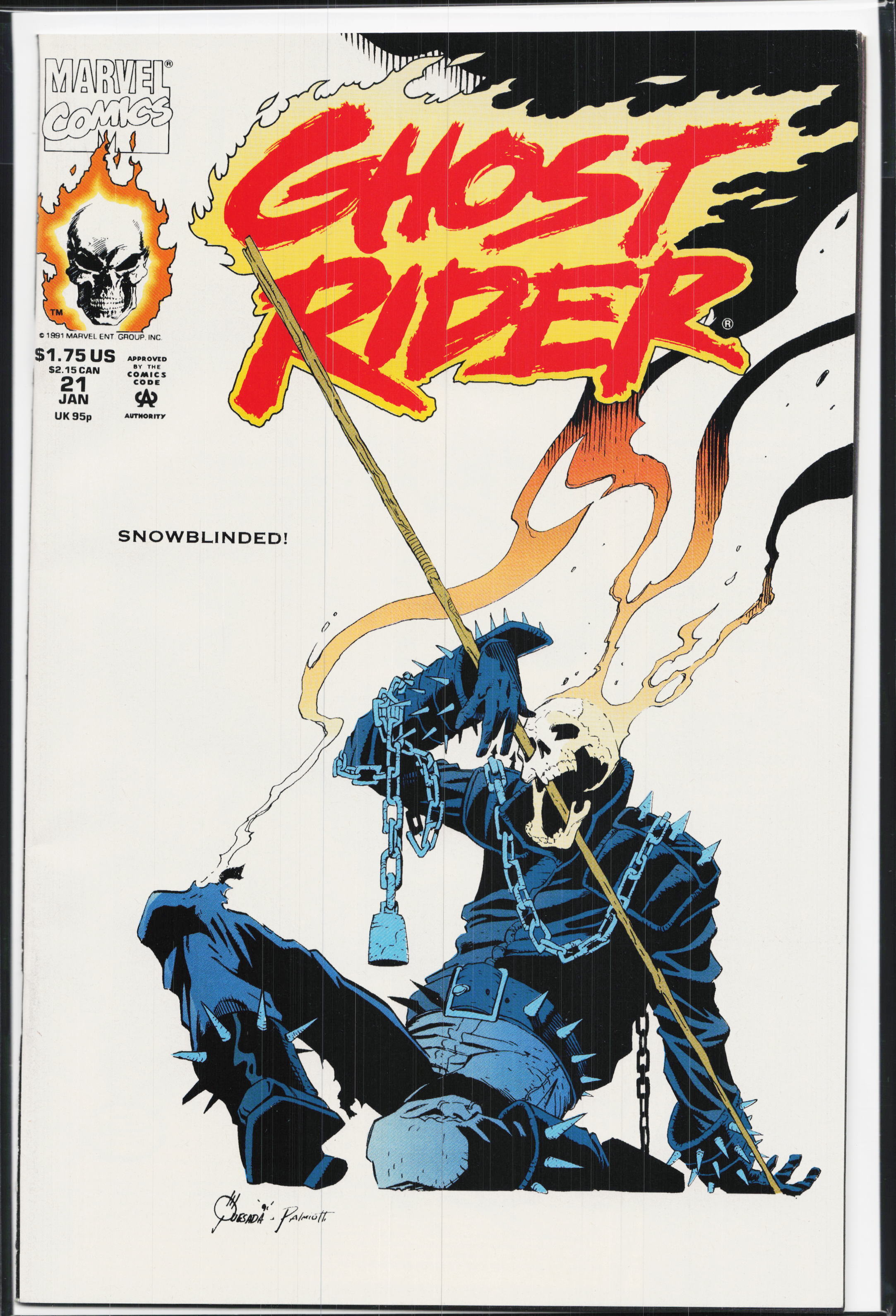 Ghost Rider #21 (1992) Ghost Rider [Key Issue] | Comic Books - Modern ...