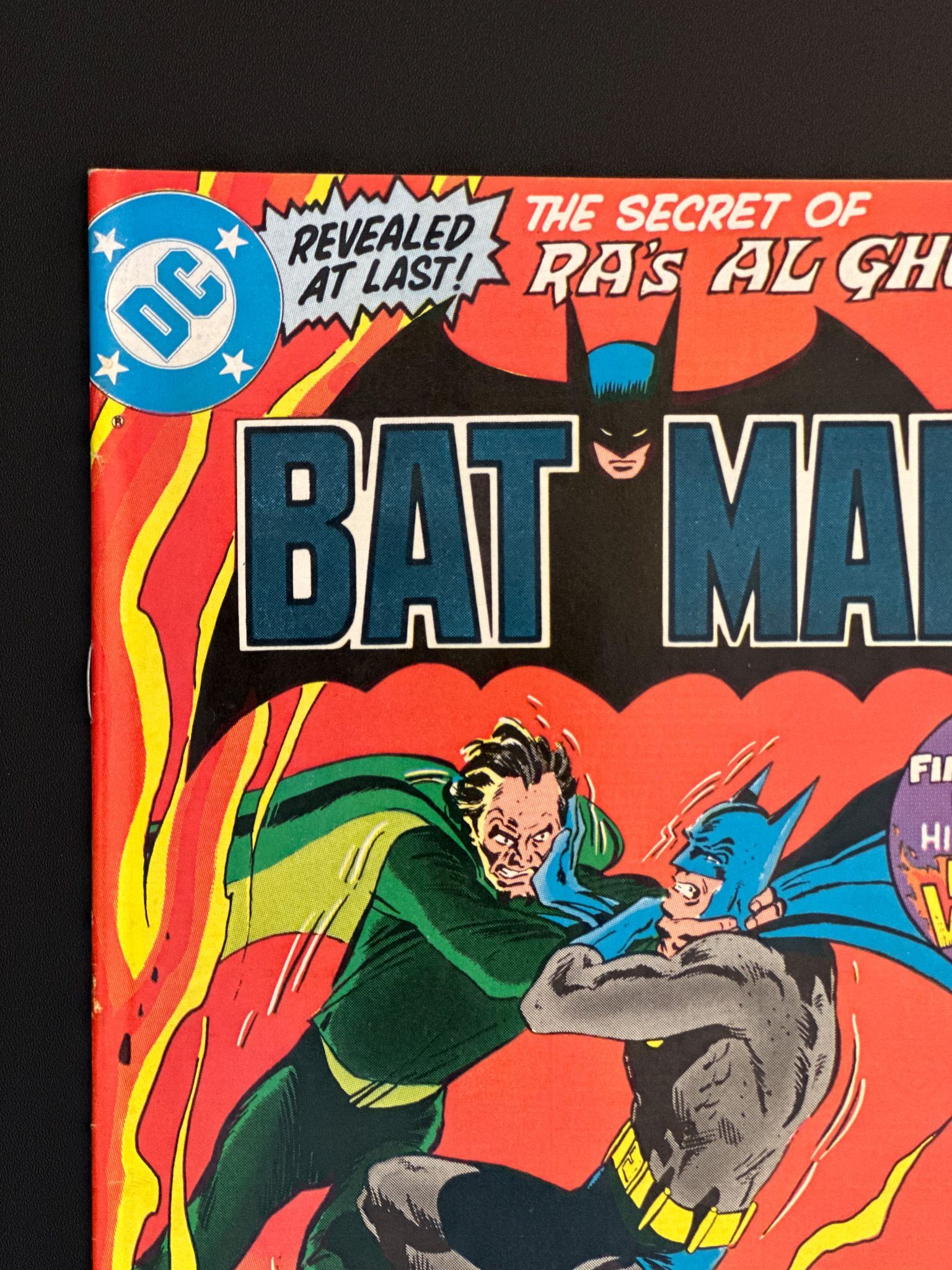 Batman #335 Newsstand Edition (1981) Apparent death of Ra's al Ghul ...