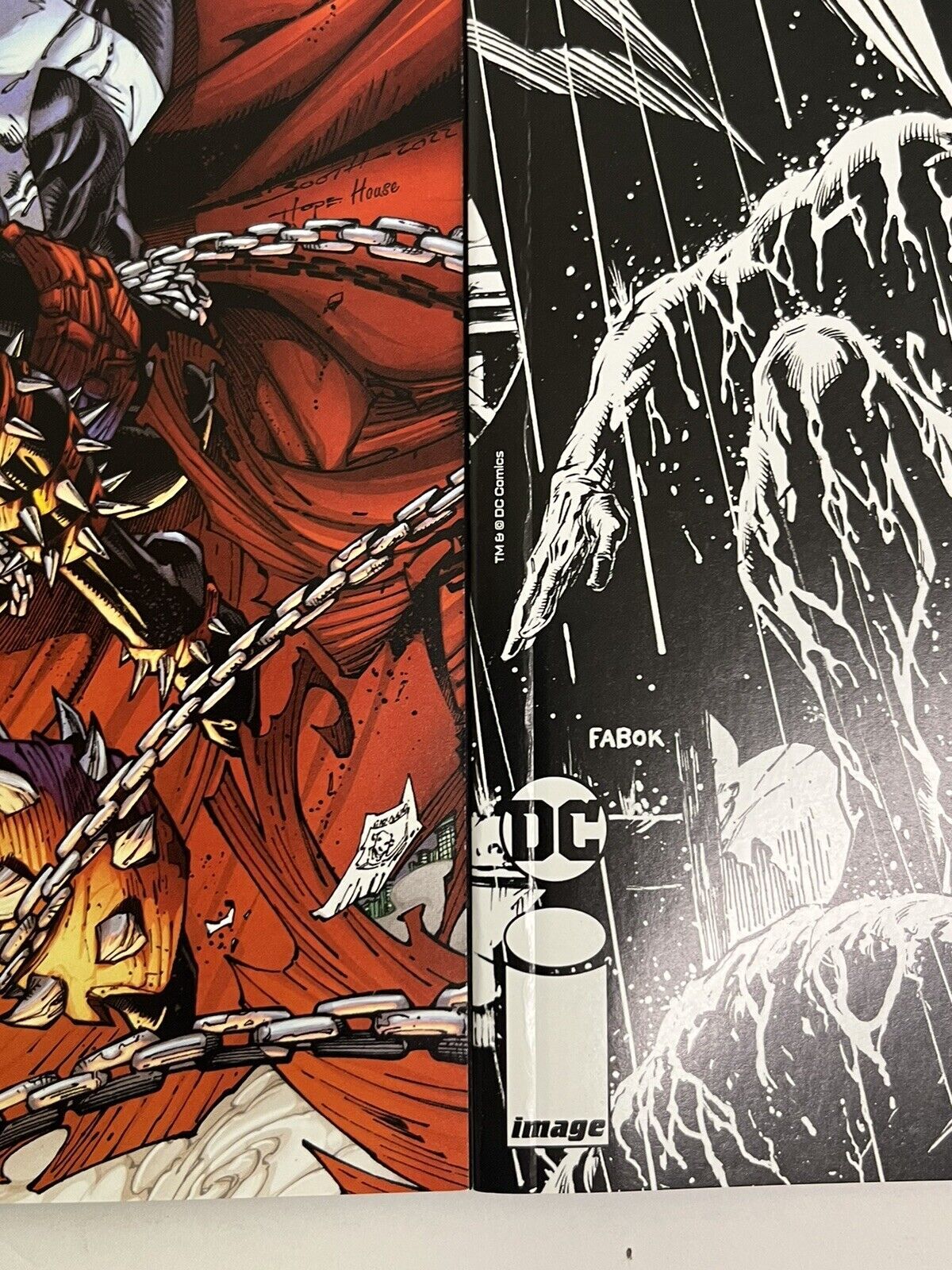 Batman Spawn #1 CVR L 1:25 Jason Fabok B&W + a 2022 NM SET DC Comics ...