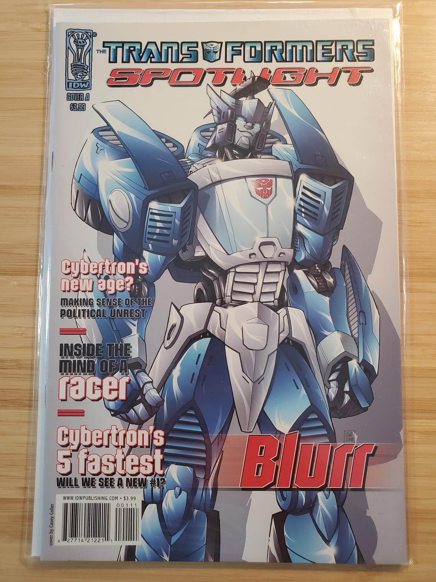 Transformers Spotlight: Blurr (2008) IDW | Comic Books - Modern Age ...