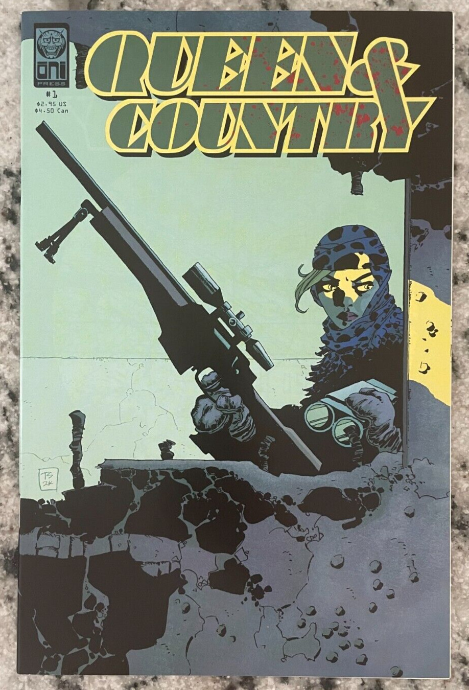 Queen & Country # 1 NM Oni Press Comic Book Tim Sale Cover Art 2001 ...