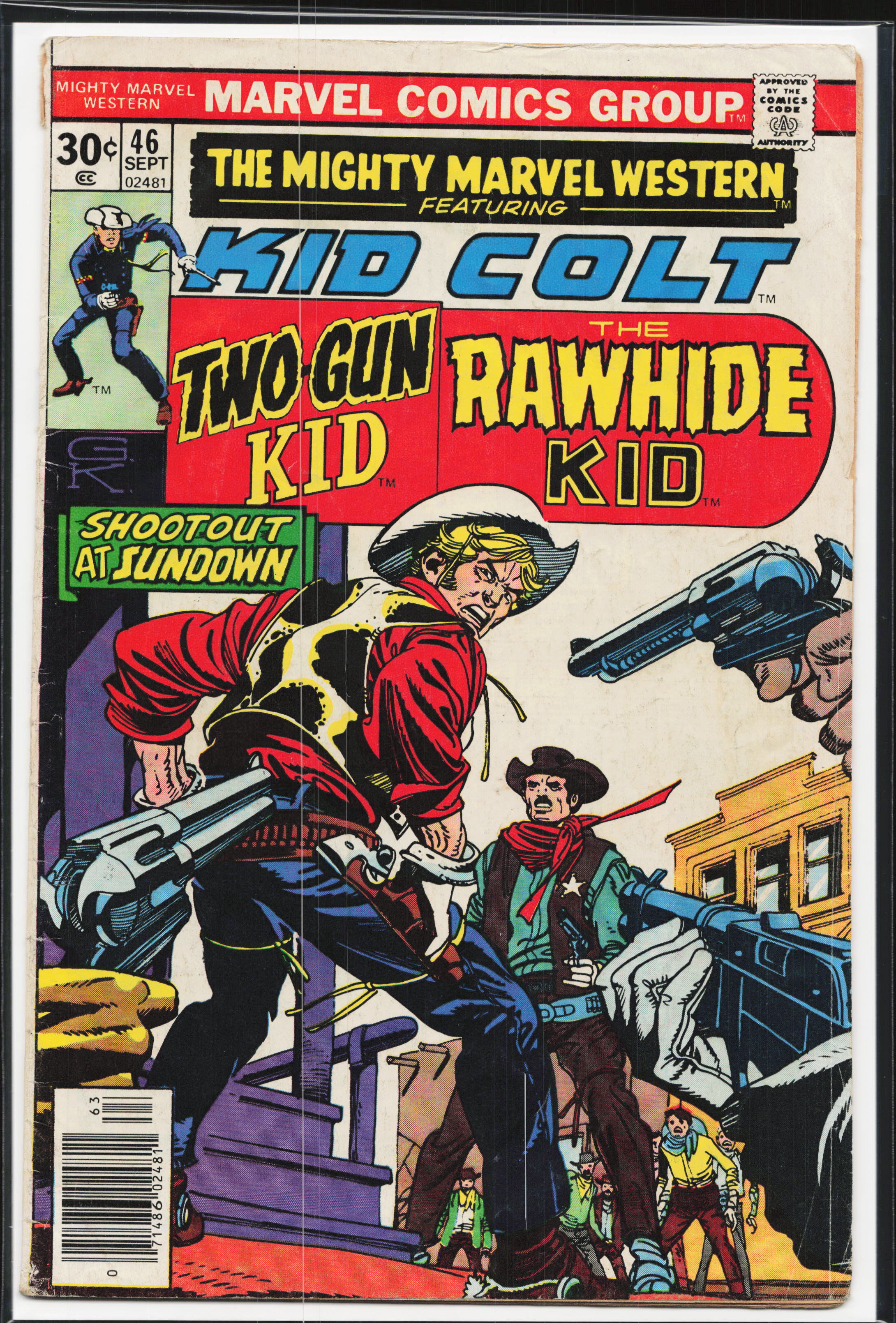 The Mighty Marvel Western #46 (1976) Kid Colt | Comic Books - Bronze ...
