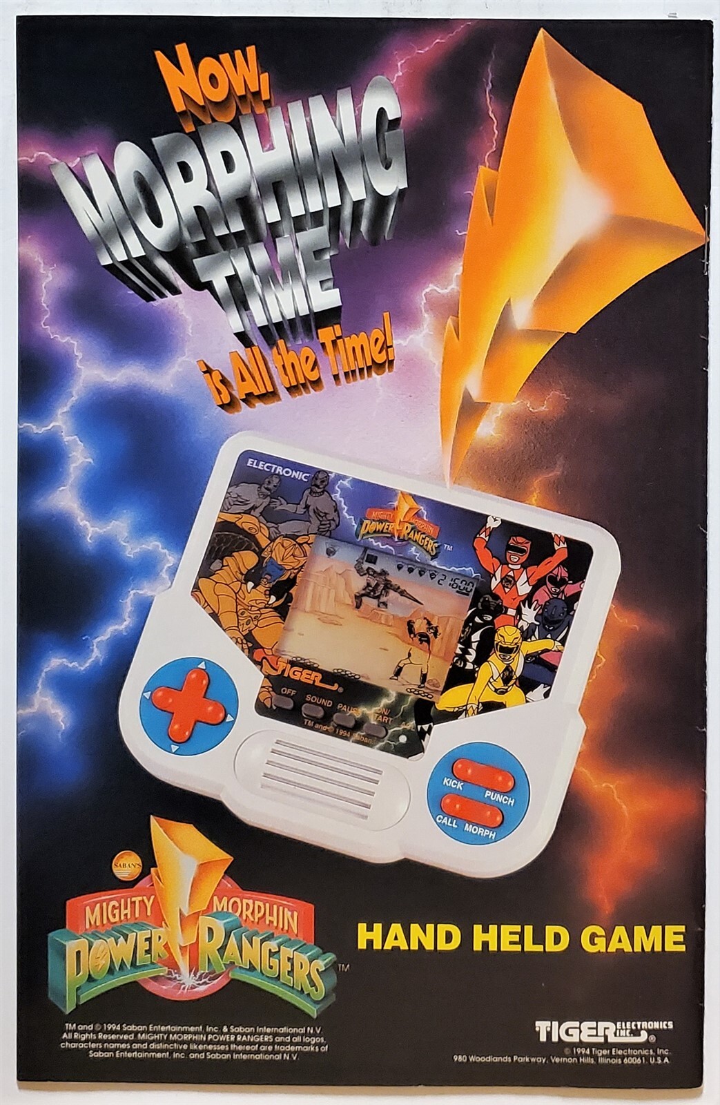 Saban?s Mighty Morphin Power Rangers (2nd Series) #2 (July 1995 ...