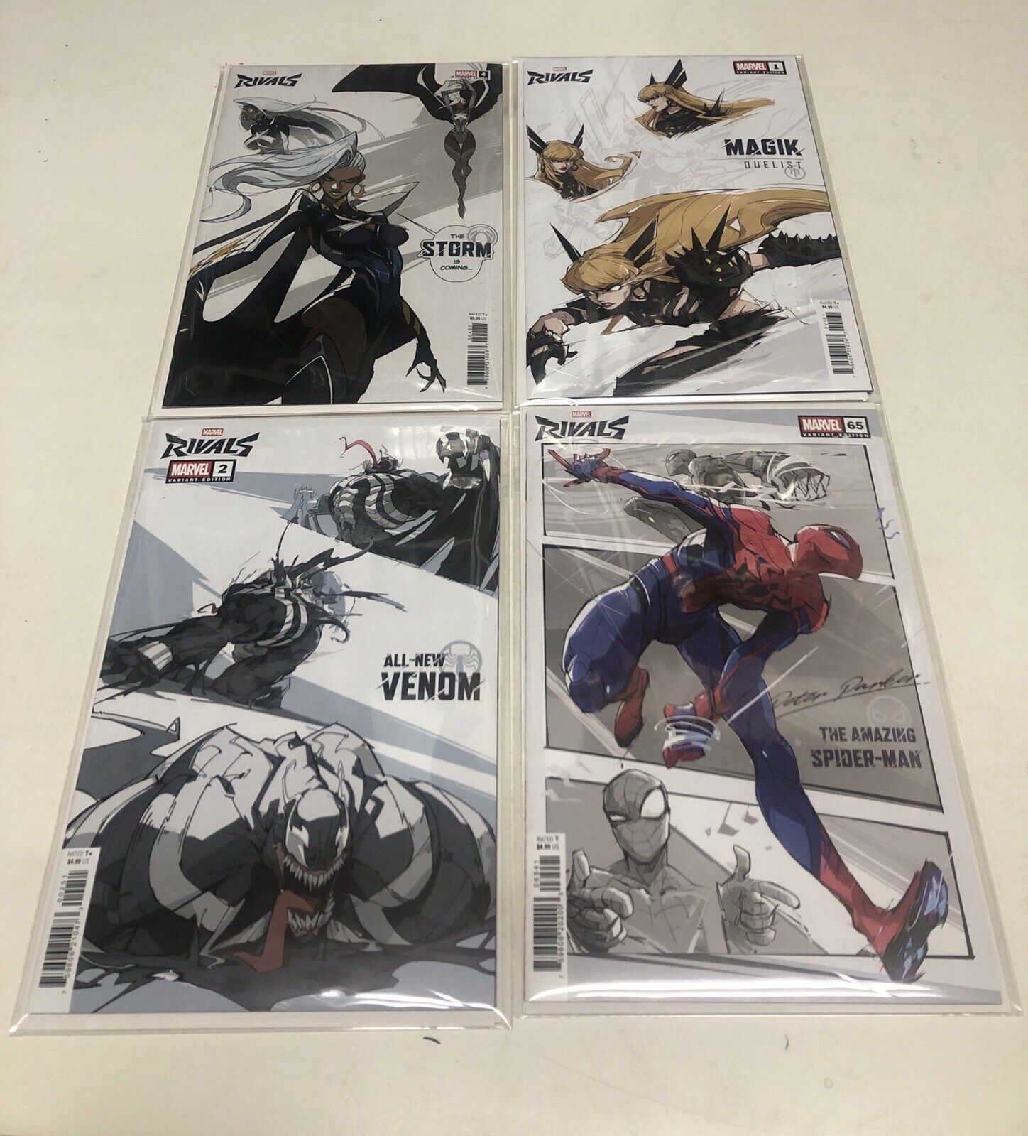 Marvel Rivals NetEase Variants (2025) Set Of 4 | Storm | Magik | All ...