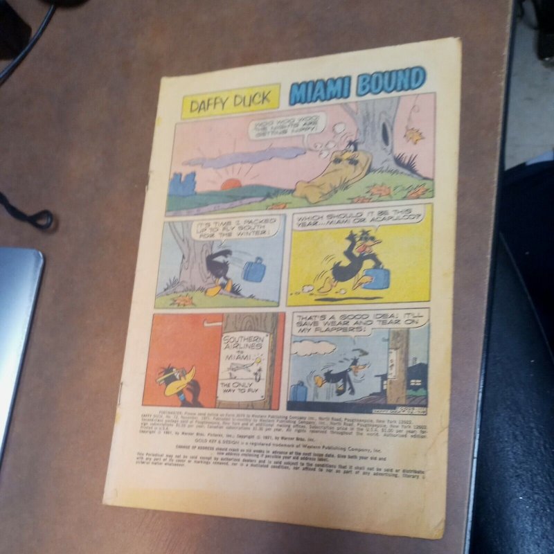 Daffy Duck 11 Issue Silver Bronze Age Dell Gold Key Comics Lot Run Set ...