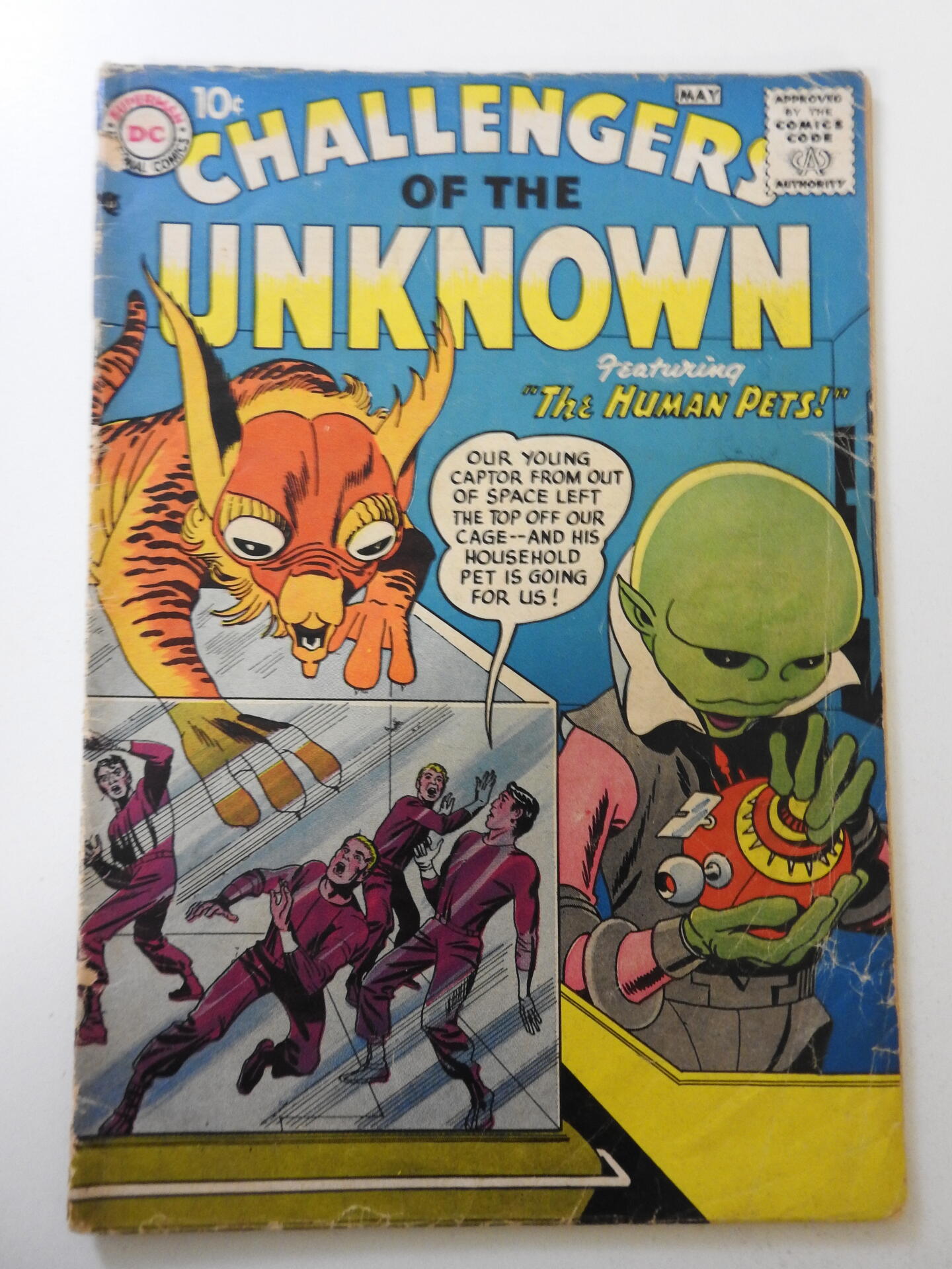 Challengers of the Unknown #1 (1958) GD/VG Condition! see description ...